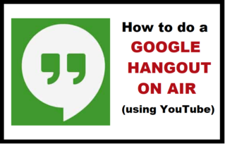 How to Do a Google Hangout on Air (using YouTube) In 2018 - Wording Well